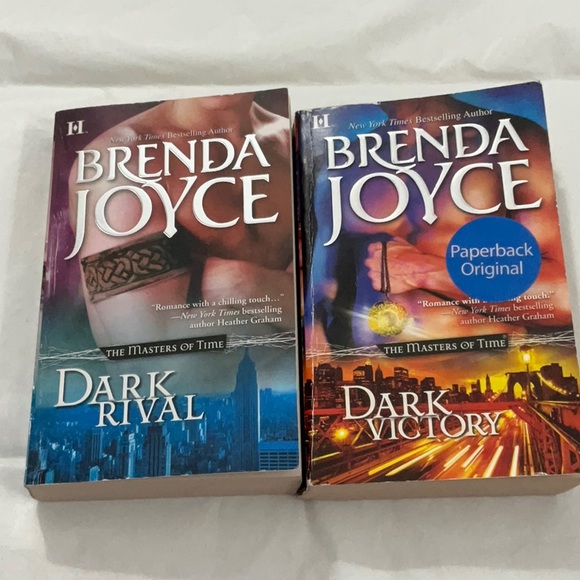 Paperbacks | Accents | Brenda Joyce 2 Books Dark Rival Dark Victory ...